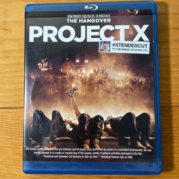 Warner Bros. | Media | Project X Bluray Extended Cut Todd Phillips ...